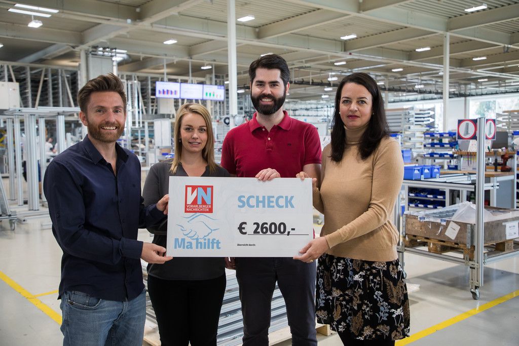 Heron-Gruppe unterstützt in Not geratene Menschen - Vorarlberger ...