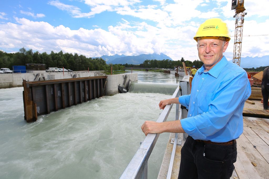 Das Kraftwerk Illspitz startet erfolgreich in den Probebetrieb ...