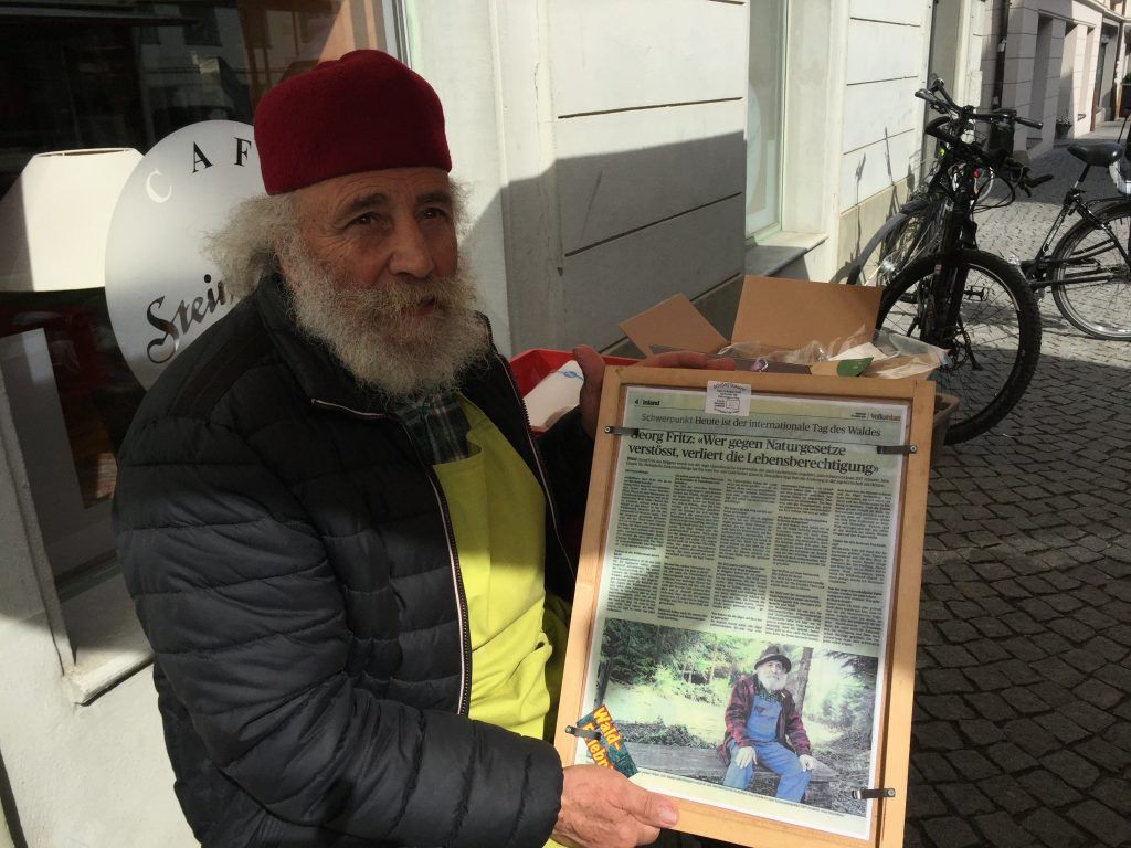 Für Bäuerin Eva Schaper-Fritz ist der Markt ein Ort der Kommunikation ...