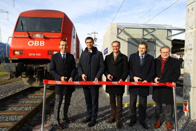 Bahnhofs-Ausbau in Ludesch eröffnet - Vorarlberger Nachrichten | VN.at