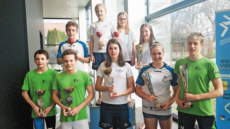 Schwimmen: Die Top 3 der jeweiligen Klassen bei der Vorarlberger ...