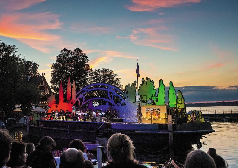 So wie die Bregenzer Festspiele einst im August 1946 begannen ...