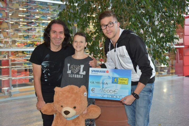 Sportler spenden 1600 Euro für krankes Kind - Vorarlberger Nachrichten ...