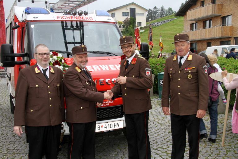 PS-Verstärkung für Eichenberger Wehr - Vorarlberger Nachrichten | VN.at