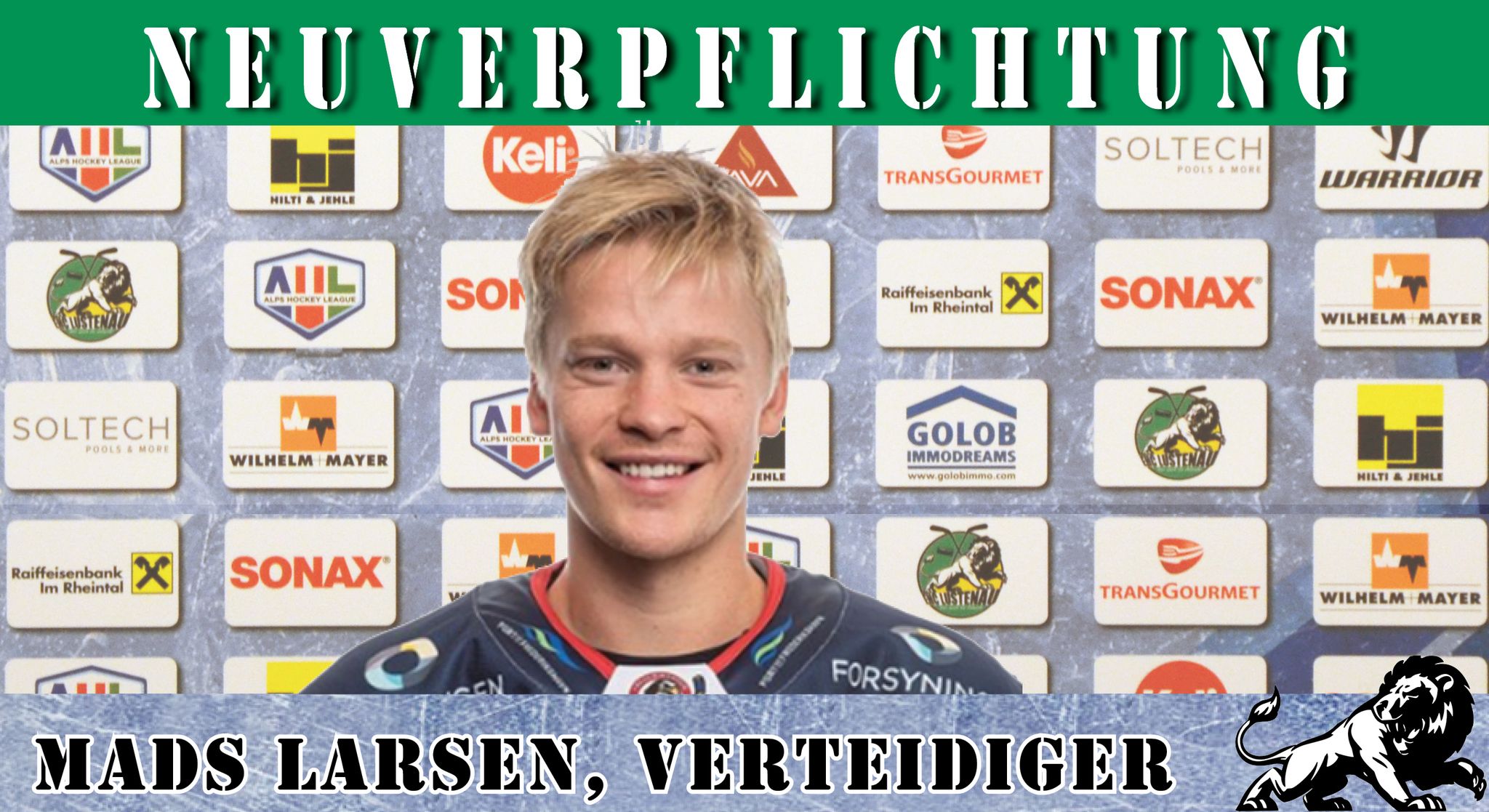 Mads Larsen kommt, Brian Connelly geht - Vorarlberger Nachrichten | VN.at