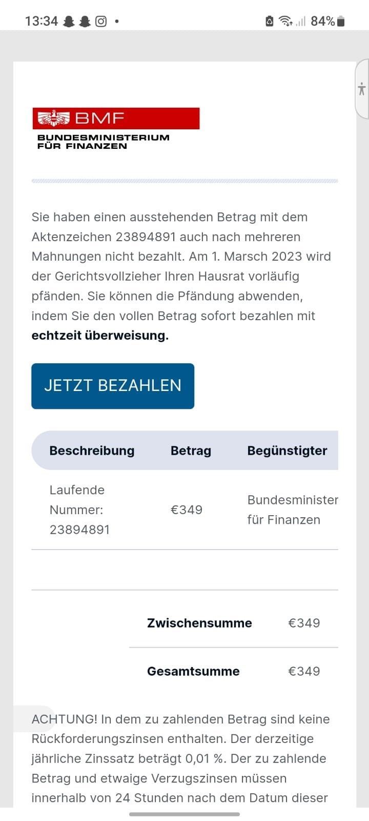 Betrüger im Namen des Finanzamtes - Vorarlberger Nachrichten | VN.at