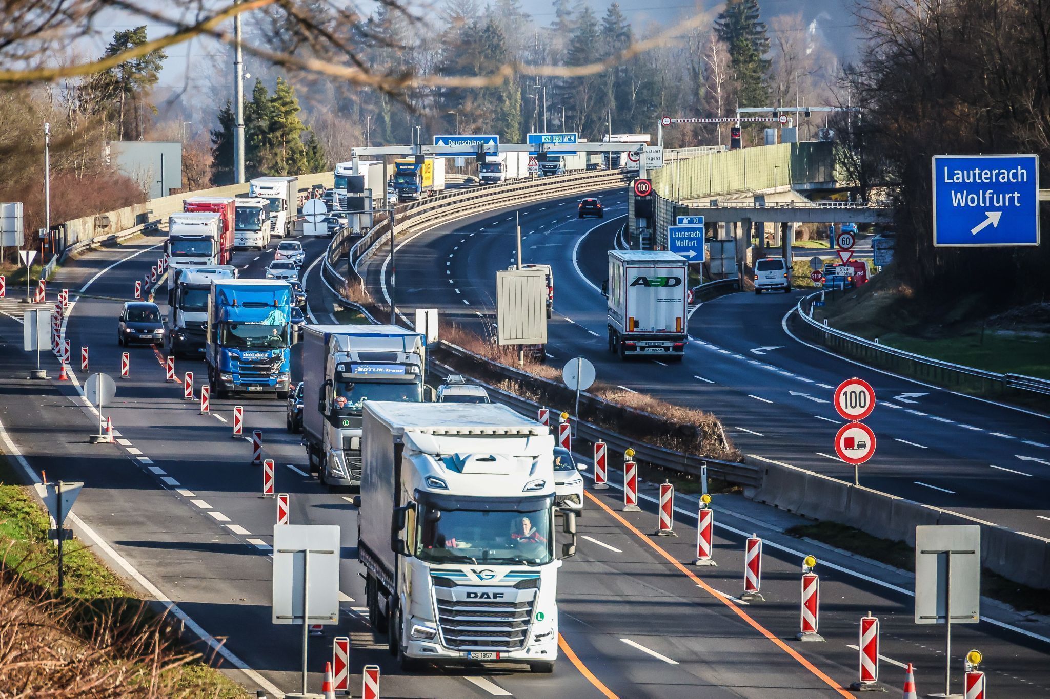 Wunderschone Baustellen Auf Der A14 Bilder