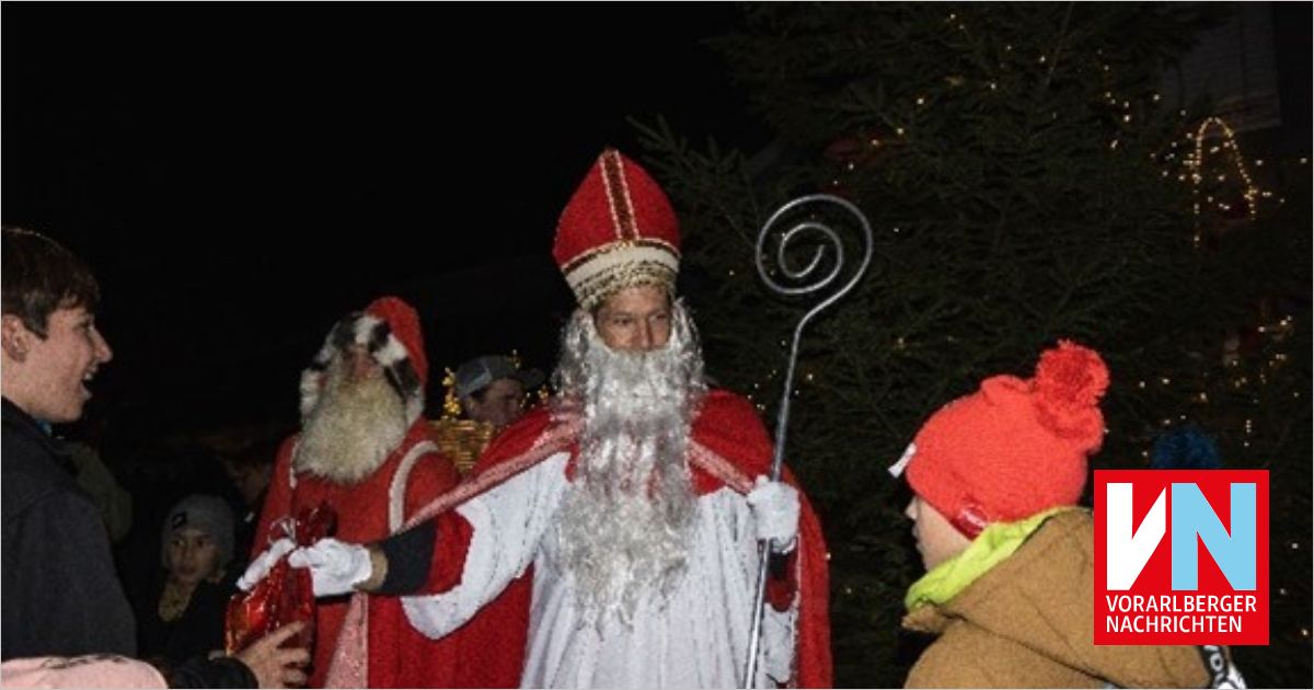 Festliche Nikolausfeier mit Weihnachtsbasar - Vorarlberger Nachrichten ...