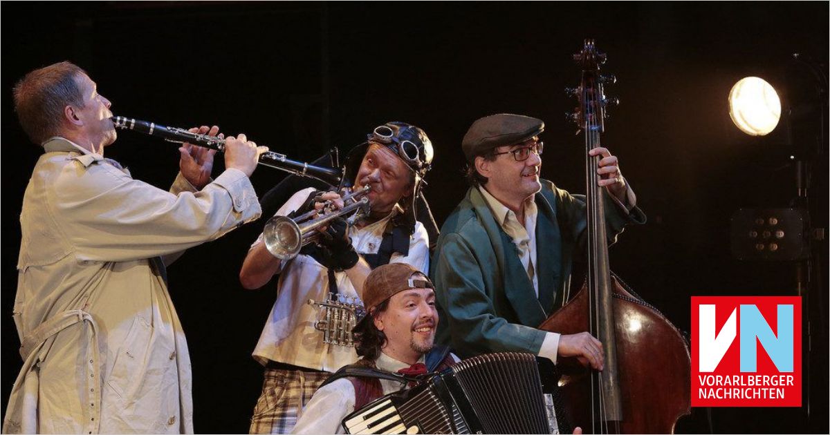 Die Schurken, das sind Stefan Dünser, Goran Kovacevic, Martin Schelling ...