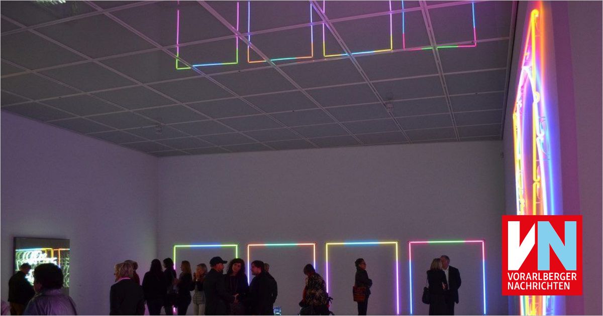 Lichtinstallation von Miriam Prantl im Museum Ritter - Vorarlberger ...