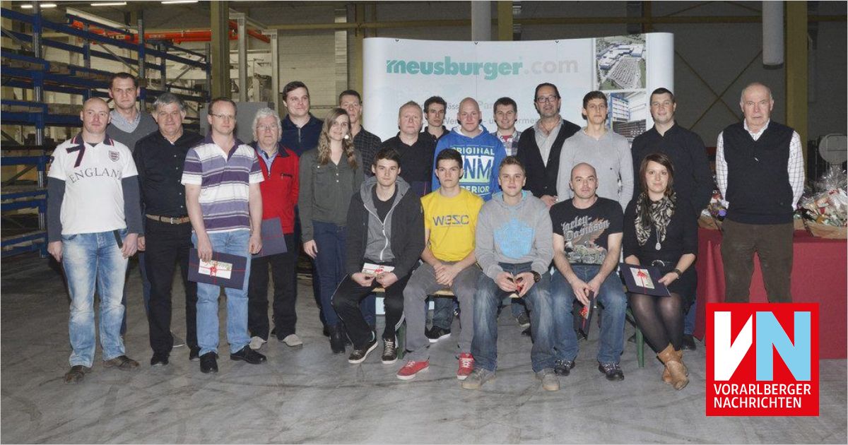 190 Jahre Diensterfahrung bei Meusburger - Vorarlberger Nachrichten | VN.at