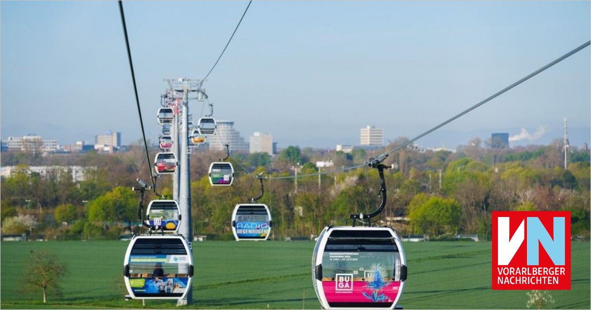 BUGA Mannheim aus der Vogelperspektive - Vorarlberger Nachrichten | VN.at