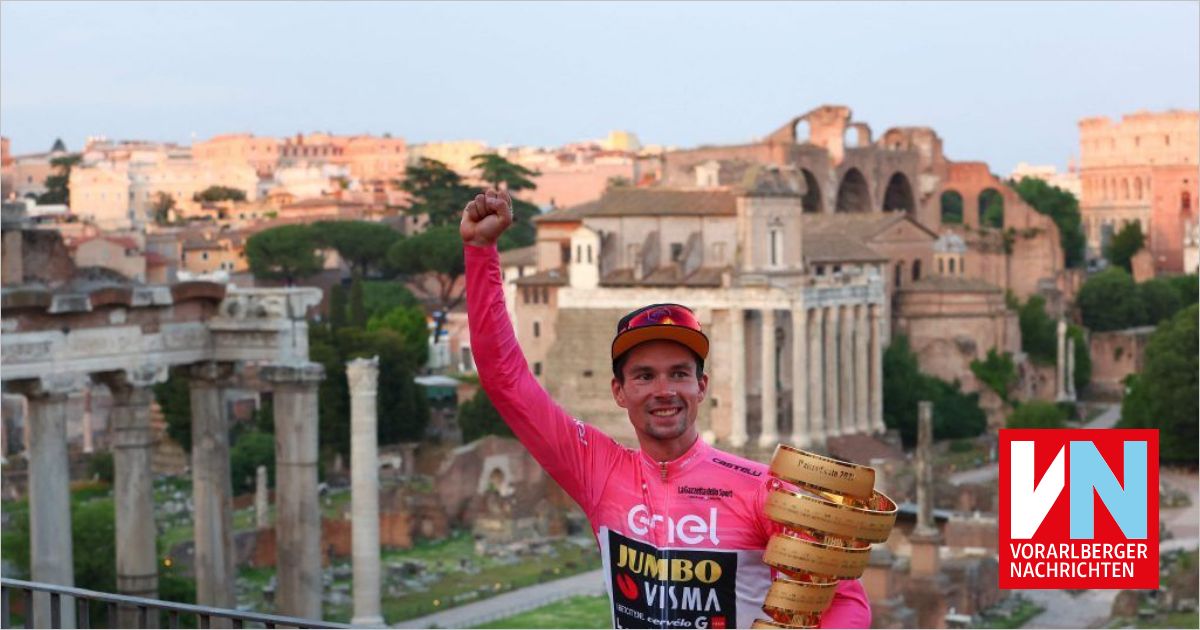 Roglic triumphiert als erster Slowene beim Giro d’Italia - Vorarlberger ...