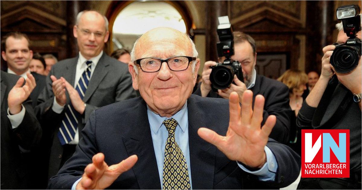 Prägender Medienmacher Gerd Bacher ist gestorben - Vorarlberger ...