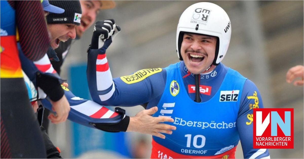 Jonas Müller raste zu Einsitzer-WM-Gold, David Gleirscher 3 ...