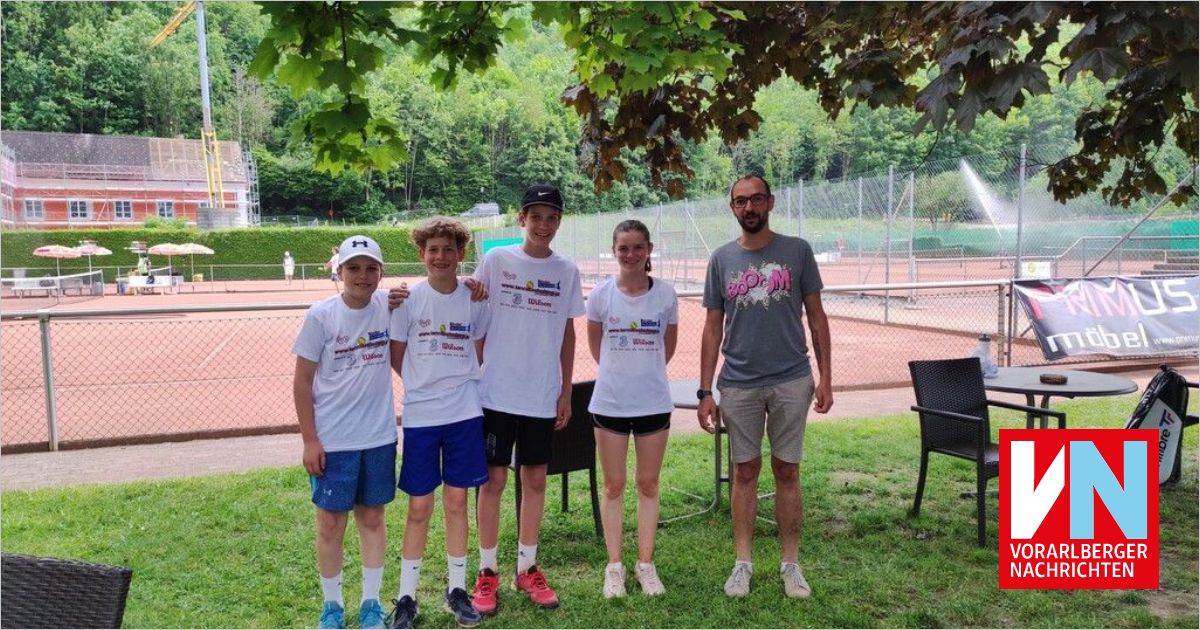 BG Dornbirn im Tennis-Schulcup die Nummer eins - Vorarlberger ...
