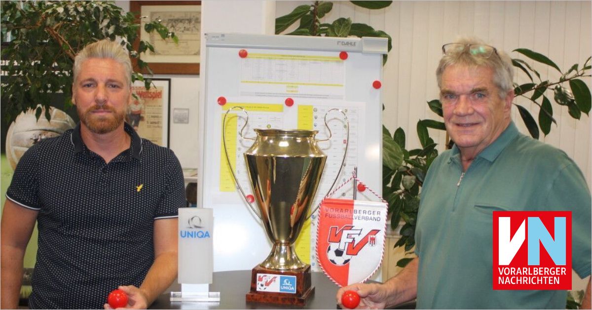 Titelverteidiger Wolfurt trifft im VFV-Cup auf Altach Juniors ...