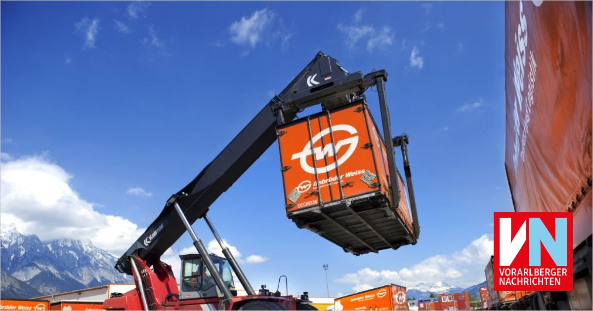 Stau auf Schiene und See trifft auch Vorarlbergs ­Exportwirtschaft hart ...