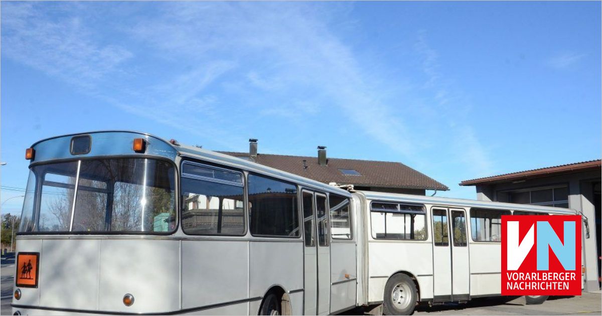 Der alte Ziehharmonikabus geht in Pension - Vorarlberger Nachrichten ...