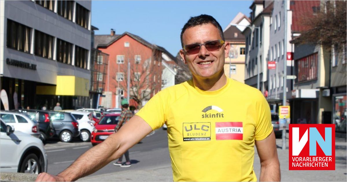 Bludenzer Marathonmann Richard Föger kann es kaum mehr erwarten ...