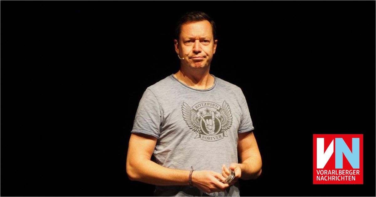 Komiker Alexander Kristan attackierte das Zwerchfell des Götzner ...