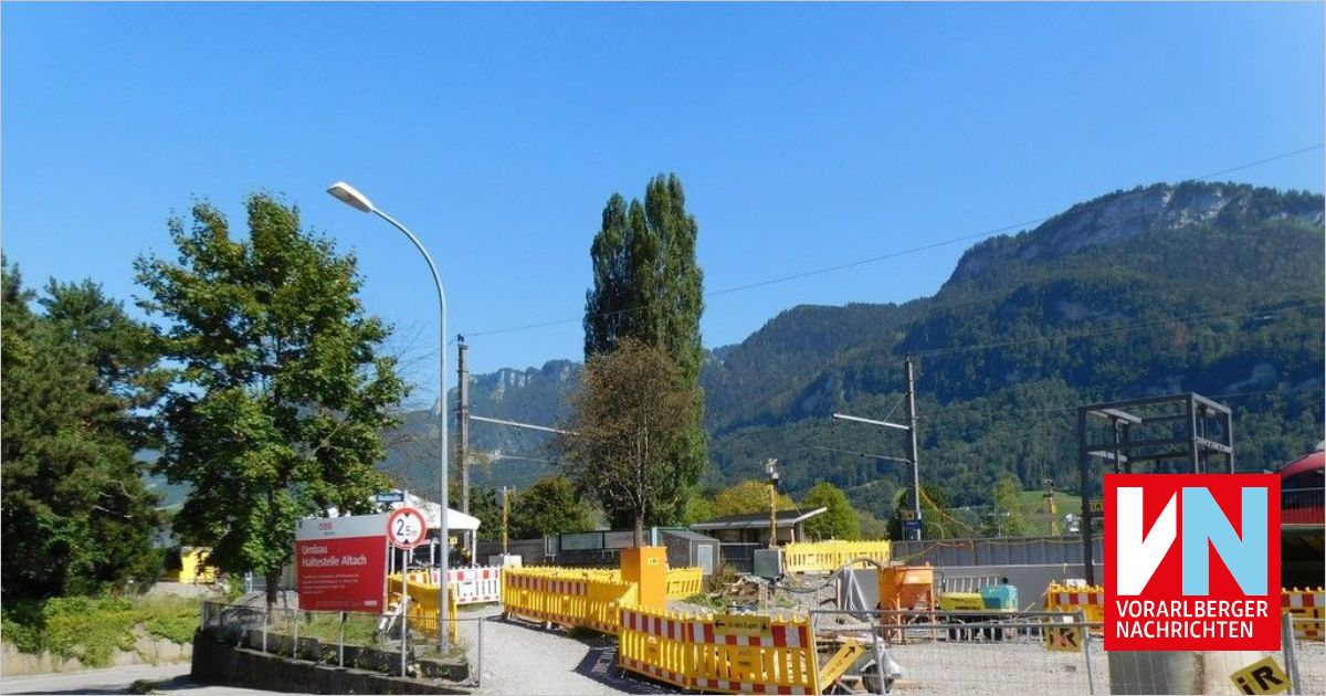 Bahnhofssanierung Altach im Zeitplan - Vorarlberger Nachrichten | VN.at