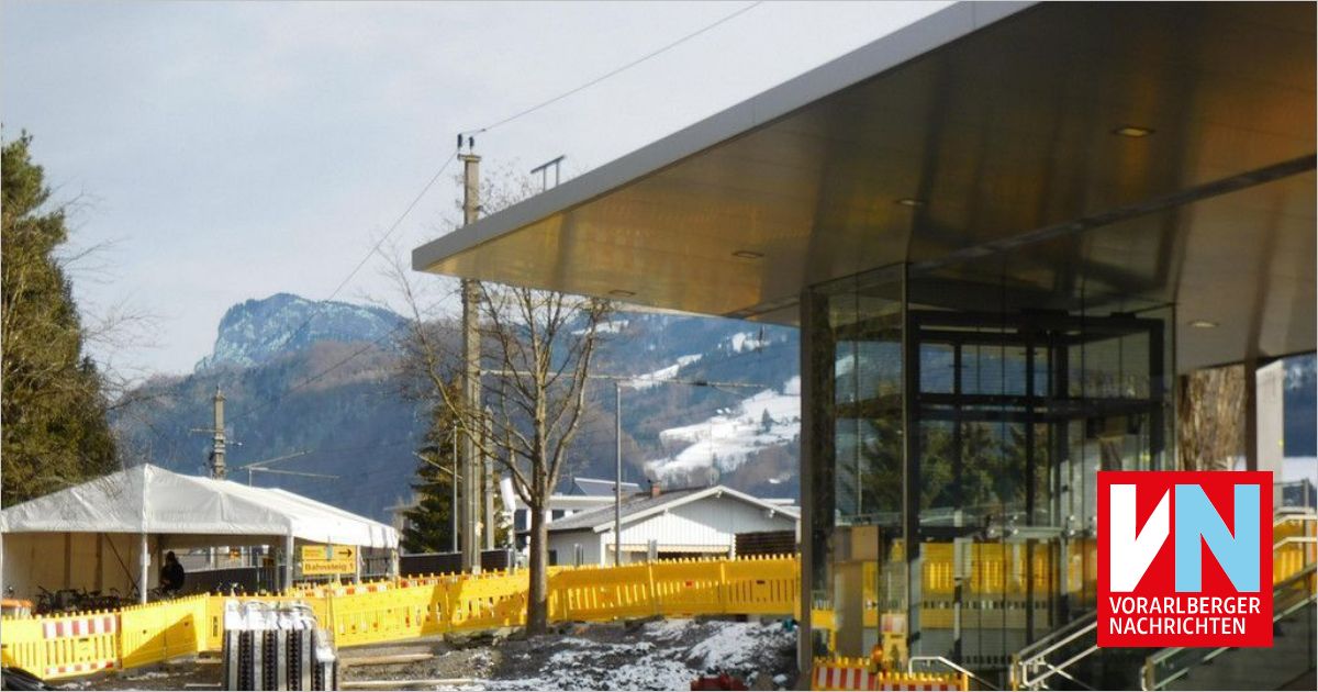 Bahnhofsanierung in Altach geht dem Ende zu - Vorarlberger Nachrichten ...