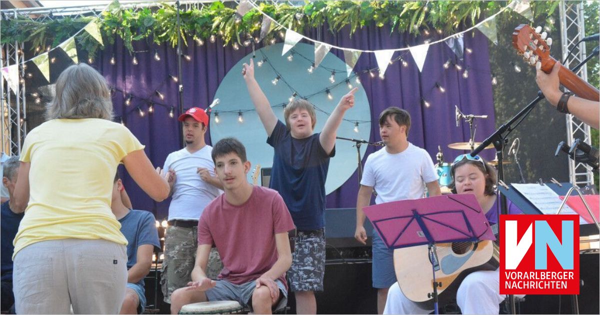 All Stars Inclusive Band spielte in Lustenau auf - Vorarlberger ...