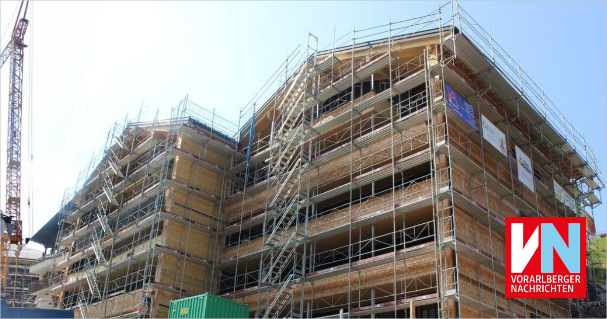 Das Baumaterial lagert in der Tiefgarage - Vorarlberger Nachrichten | VN.at