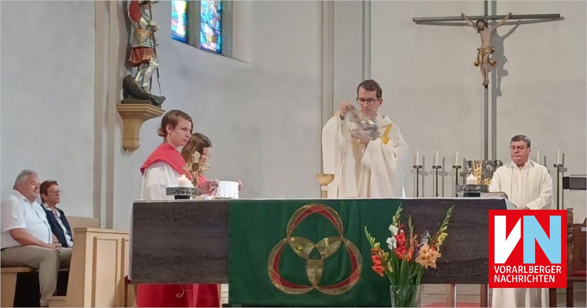 Kaplan Jakob Geier feierte Abschied in Sulz - Vorarlberger Nachrichten ...