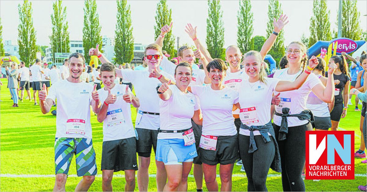 Gemeinsam starten beim Business Run Bodensee - Vorarlberger Nachrichten ...