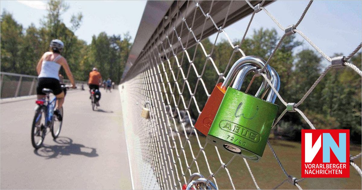 Liebesschlösser: Ein Kult verbreitet sich rasant - Vorarlberger ...